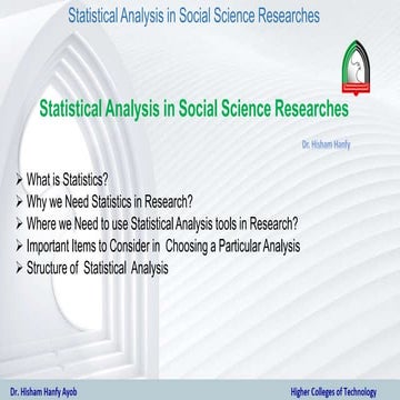 Statistical Analysis in Social Science Researches.pptx