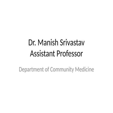 Statistical exercise by manish srivastava .pptx