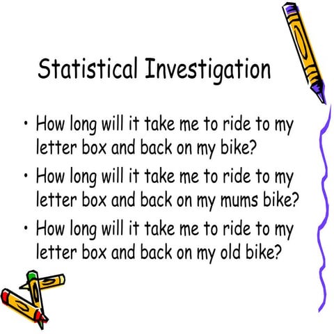 Statistical investigation | PPT