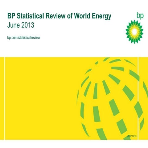 BP Statistical Review of World Energy 2013 | PPT