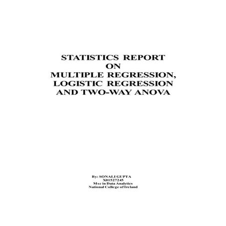 Statistic report | PDF | Computer Software and Applications | Computing