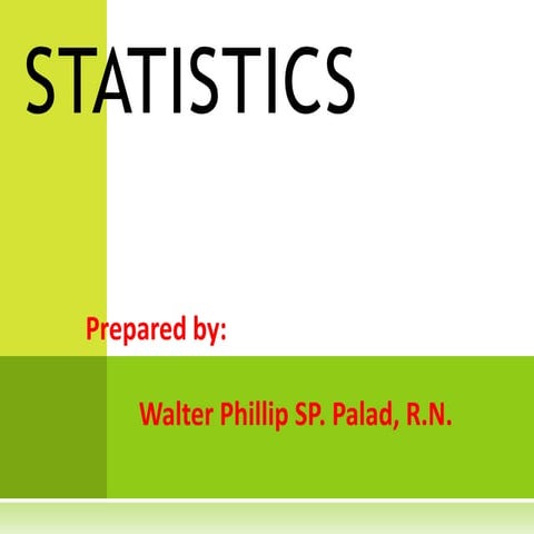 Statistics | PPT