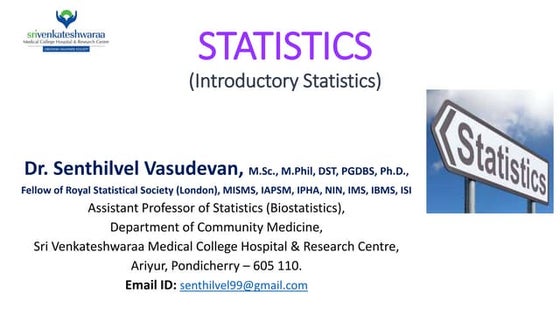 Presentation Of Statistical Data Pptx Databases Computer Software And Applications