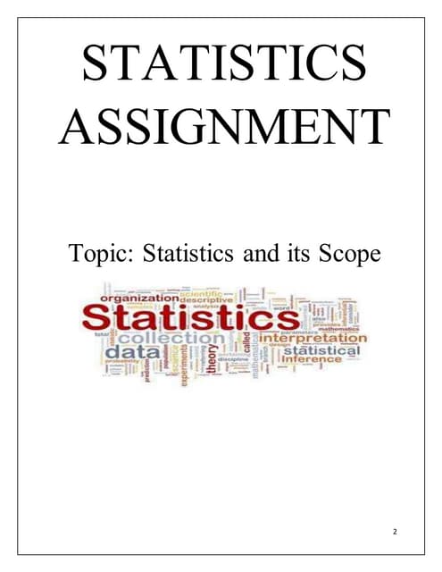 Chapter 1 Introduction to statistics, Definitions, scope and limitations.pptx