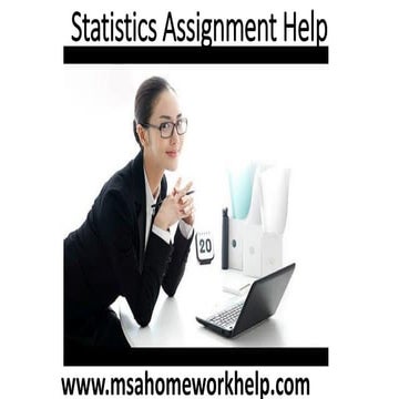 Statistics assignment help | PPT