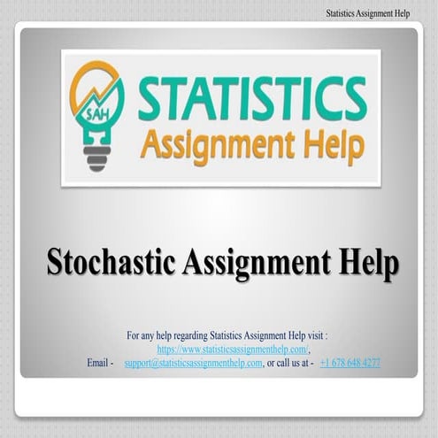Stochastic Assignment Help Ppt 1276