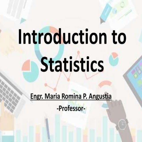 Statistics Introduction | PPTX | Science