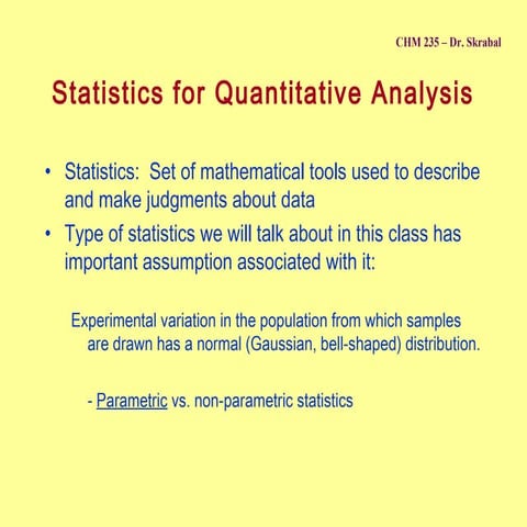 Statistics | PPT