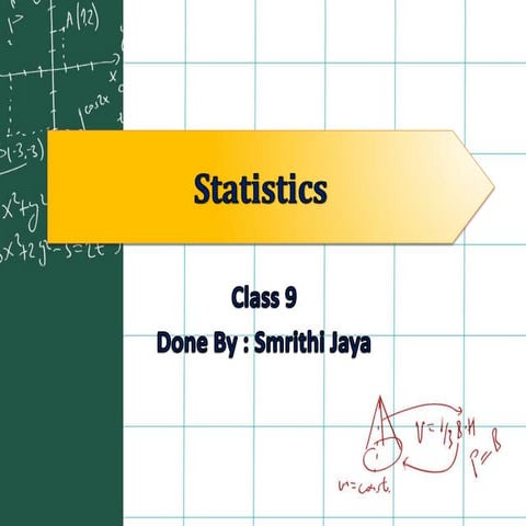 Statistics class 9 2020 syllabus | PDF