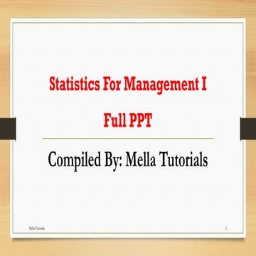 Statistics For Management II Full pPT.pdf