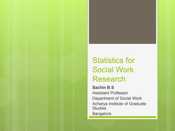 Field work practice in social work | PPTX