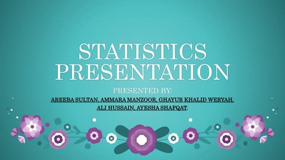 Branches of statistics | PPTX | Educational Assessment | Education
