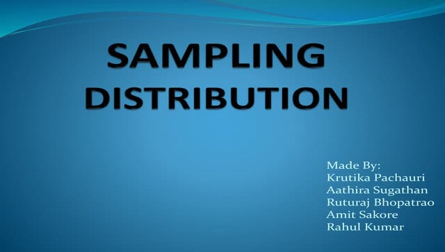 Chapter 7 sampling distributions | PDF
