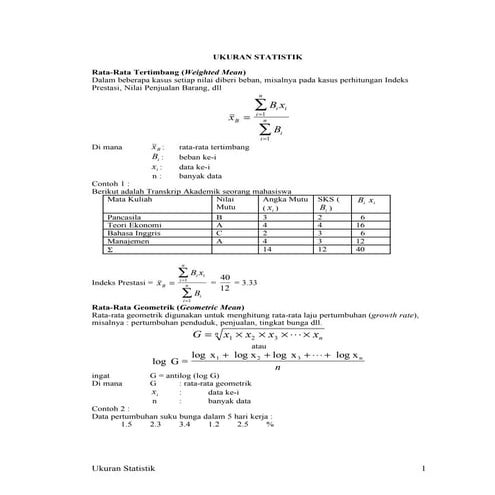 Rangkuman materi-estimasi-parameter-revisi | DOC