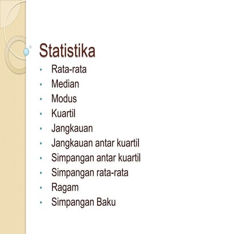 Rumus Statistika | PPTX