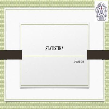 statistika matematika kelas 8 semester 2 | PPT