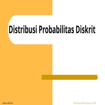 Comprehensive Guide to Discrete Probability Distributions and ...