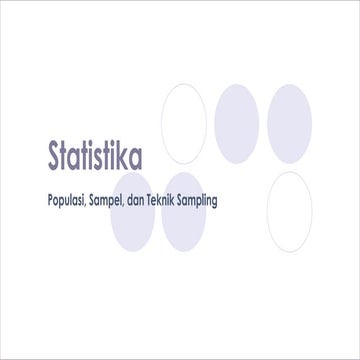 Statistika 5 - Populasi, Sampel, dan Teknik Sampling.pptx