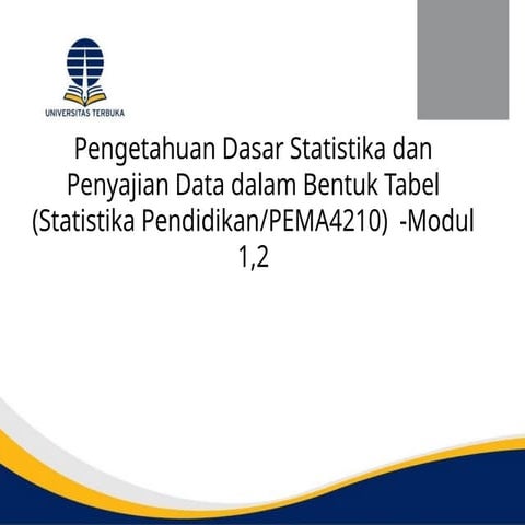 Pendahuluan pengetahuan dasar statistika ok.pptx