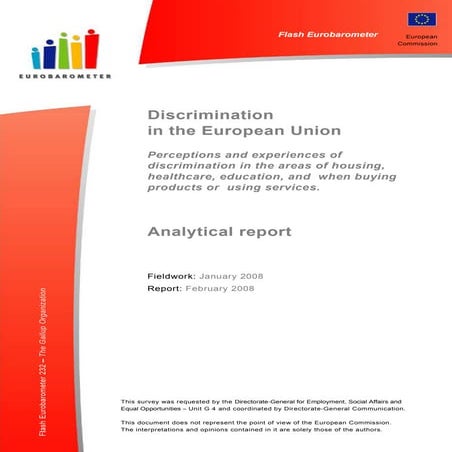 Discrimination in Europe | PDF