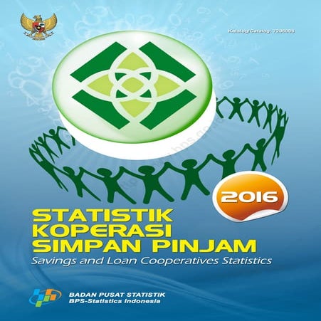 Statistik koperasi simpan pinjam indonesia 2016 | PDF