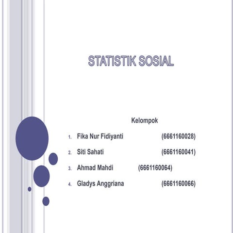 Statistik dan Statistika | PPT