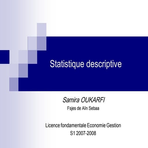Statistique descriptives s1+s2 | PDF