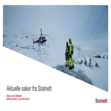 Statnett | PDF