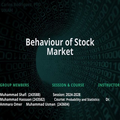 Statistics and Probability stocks .pptx
