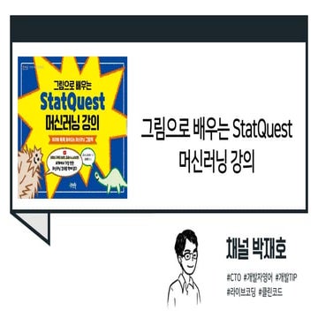 그림으로 배우는 StatQuest 머신러닝 강의 | PDF