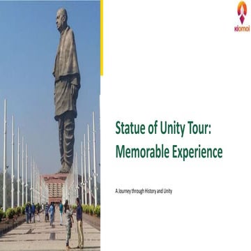 Statue of Unity Tour: Memorable Experience | PPTX