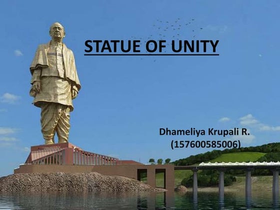 statue of unity | PPT