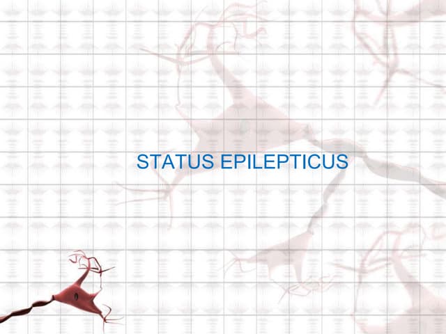 Status epilepticus management treatment | PPT