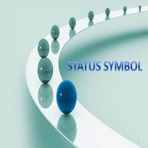 Status symbol | PPT