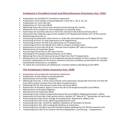 Statutory Compliance | PDF