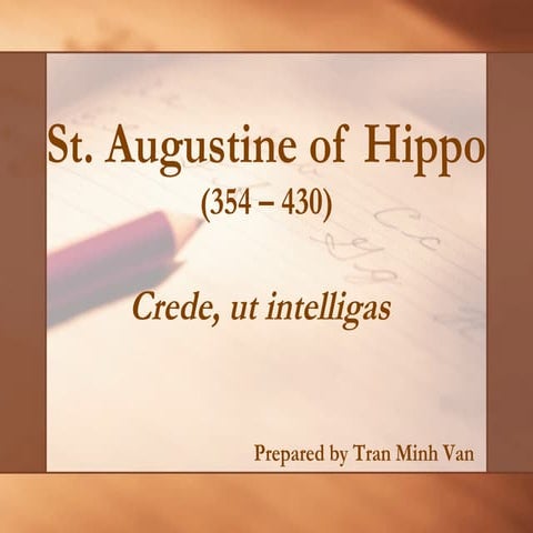 Life of St. Augustine of Hippo