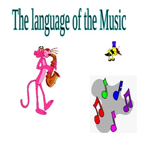 The language of the music I | PPT