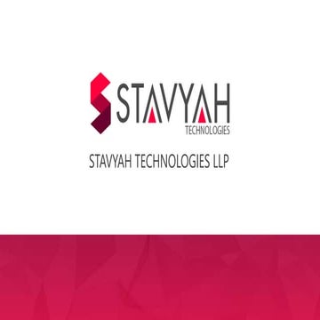 Stavyah presentation | PPTX