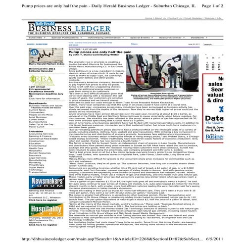 Michael Stavy quoted in Chicago Daily Herald Business Journal | PDF ...