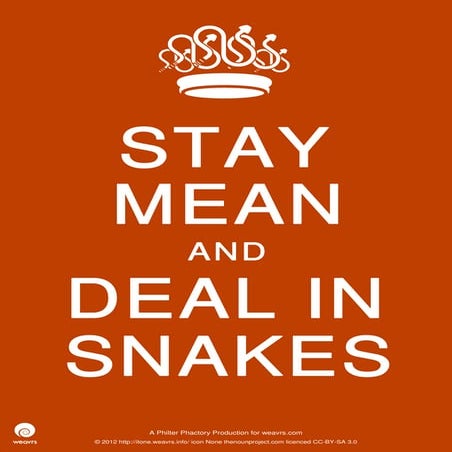 Stay mean and deal in snake 1253396 | PDF