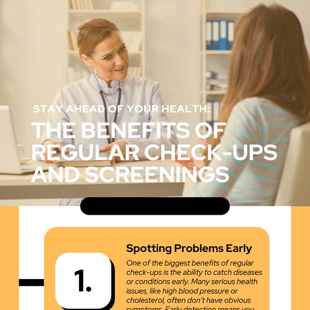 Stay Ahead of Your Health The Benefits of Regular Check-Ups and ...
