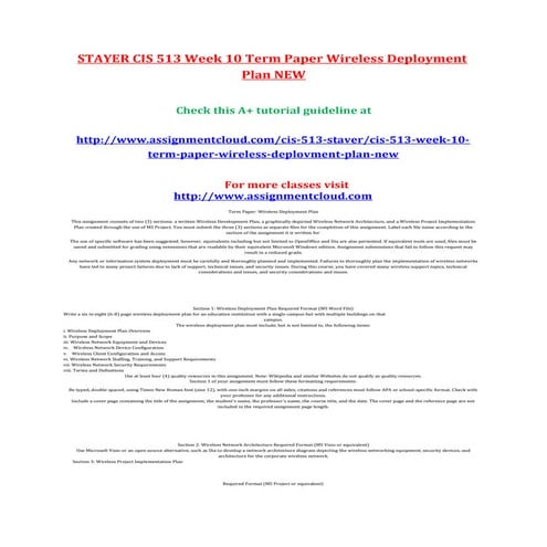 Stayer cis-513-week-2-assignment-1-wireless-applications-advances-advantages-and-disadvantages ...