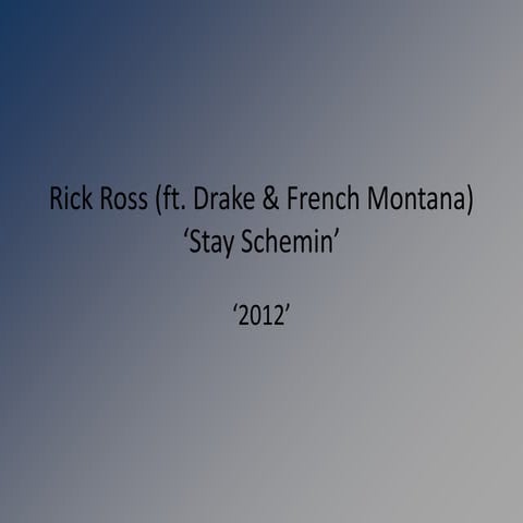 Stay schemin presentation (unfinished) | PPTX