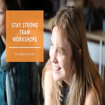 Stay Strong Team Workshops | PPT