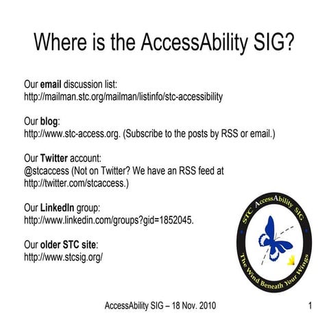 STC Certification Presentation | PPSX