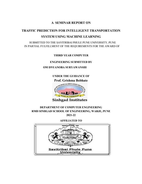 Traffic sign detection | PPTX