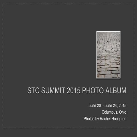 STC Summit Photo Album (STC Phoenix July 2015 Summit Recap) | PPT