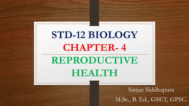 Contraception | PPTX