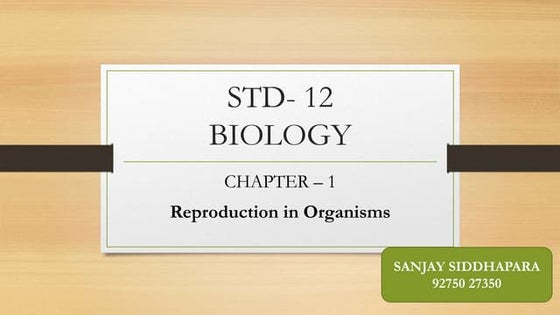 SCIENCE7: Asexual and Sexual Reproduction | PPTX