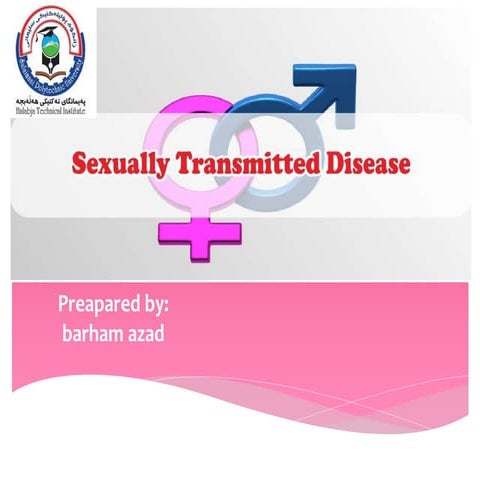 Sexually transmitted diseases (pictures) | PPTX
